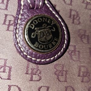 Dooney & Bourke | Bags | Dooney And Bourke Purple Signature Db Purple ...